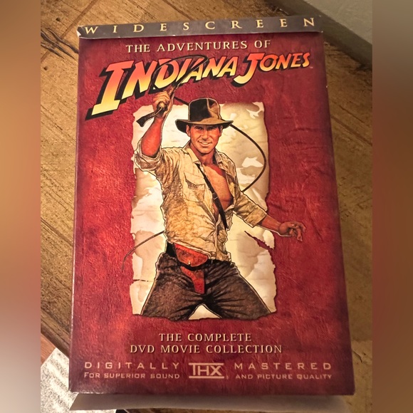 Media | Indiana Jones Trilogy Dvd Set Of 3 | Poshmark